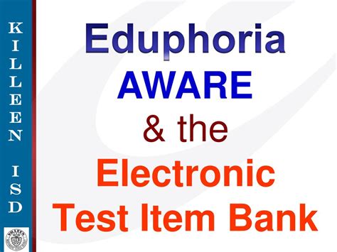 Ppt Eduphoria Aware Powerpoint Presentation Free Download Id3128259