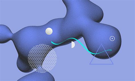 도트워크 스타일의 추상적인 3차원 컴포지션 포인리즘 그래픽 도트 스티플 디자인 동적 효과를 가진 3d 벡터 일러스트레이션 배너
