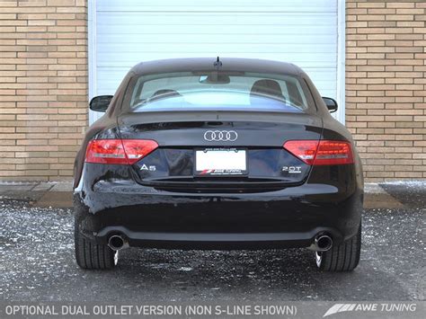Awe Touring Edition Exhaust For B8 A5 20t Dual Outlet Polished