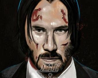 John Wick Art Etsy