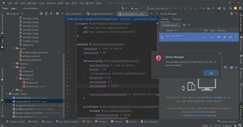 Device Manager로 가상 디바이스를 만들어는데 오류가 뜨 인프런 커뮤니티 질문and답변