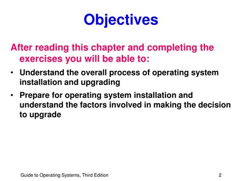 PPT Installing And Upgrading Operating Systems PowerPoint