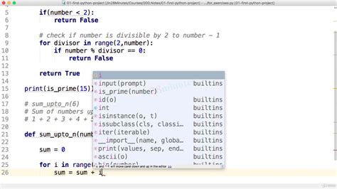 Learn Programming With Python 63 Step 03 For Loop Exercise 2 Sumupton Youtube