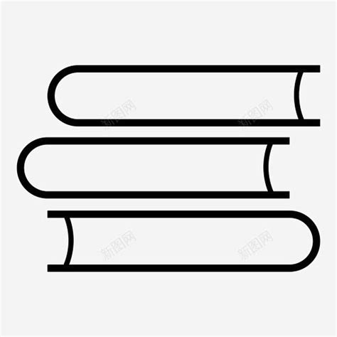 书籍藏书图书馆图标 设计图片 免费下载 页面网页 平面电商 创意素材