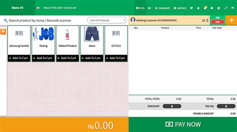 Modern Pos Pos Php Script With Stock Management Inkthemes