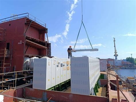 Балтийский завод ОСК установил главный распределительный щит на атомный ледокол Чукотка в блоге