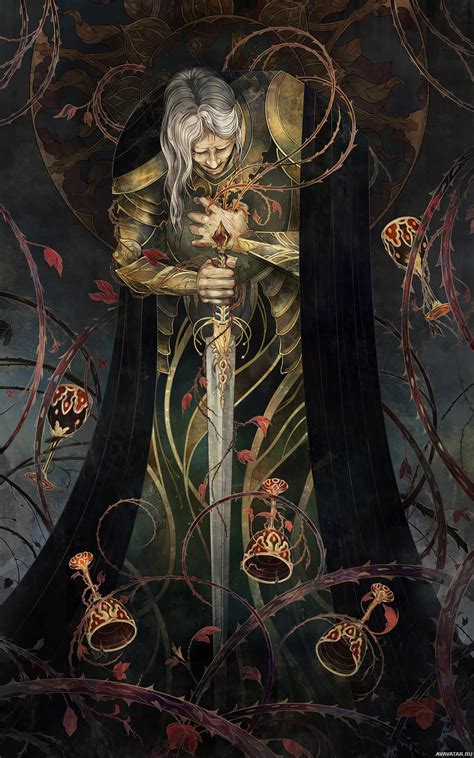 Мифический носитель меча Скачать фото на аву мечи воины Sword Armor Weapon Holding Sword