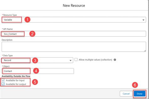How To Create Variables Using Flow Builder In Salesforce