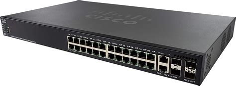 Cisco SG550X 24 Stackable Managed Switch Mit 24 Gigabit Ethernet Ports 2 X 10G Combo 2 SFP