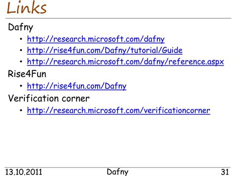 Ppt Using Automatic Program Verifier Dafny Powerpoint Presentation