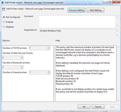 how to stretch the printing limit in windows 7 and windows 8