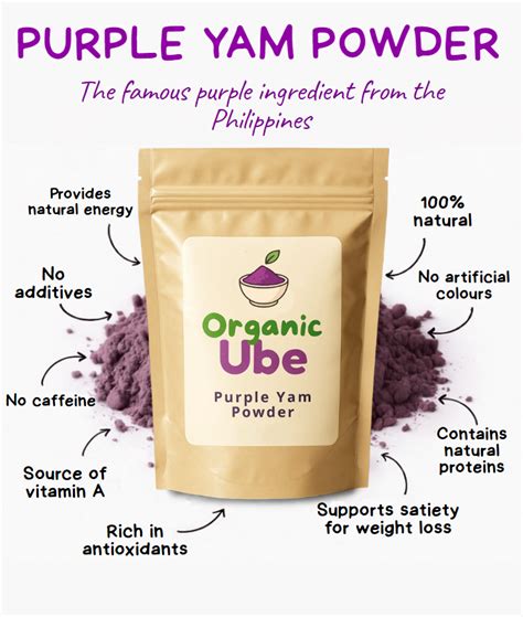 Purple Yam Powder 35 Oz Organic Ube® Organic Ube Usa