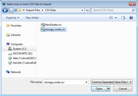 Importing Network Data Using The Odic