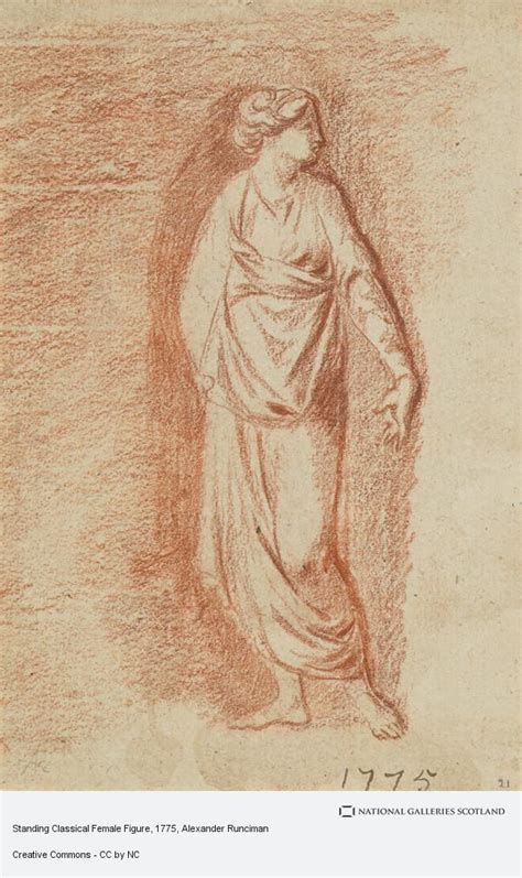 Standing Classical Female Figure National Galleries Of Scotland