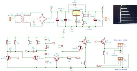 Oscilloscope Transistor Curve Tracer
