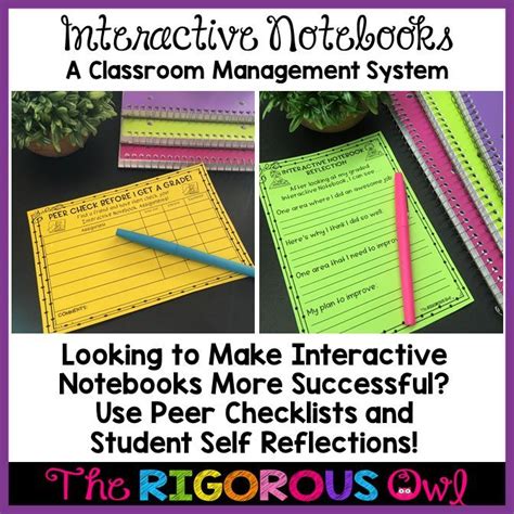 Interactive Notebook Classroom Management System Interactive Notebooks Classroom Management