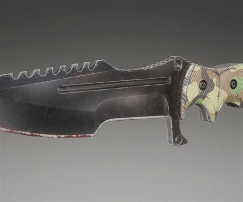 Artstation Tactical Combat Knife V4 Game Assets
