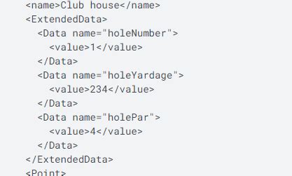 How To Write Extended Data In KML Output As Kml Data Instead Of Kml
