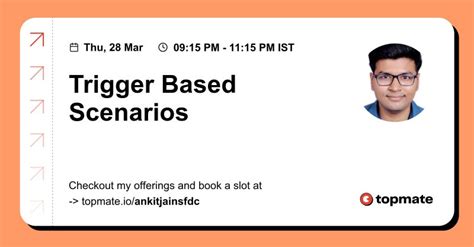 Ankit Jain ☁ On Linkedin Trigger Based Scenarios With Ankit Jain