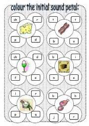 Initial Sounds Worksheets