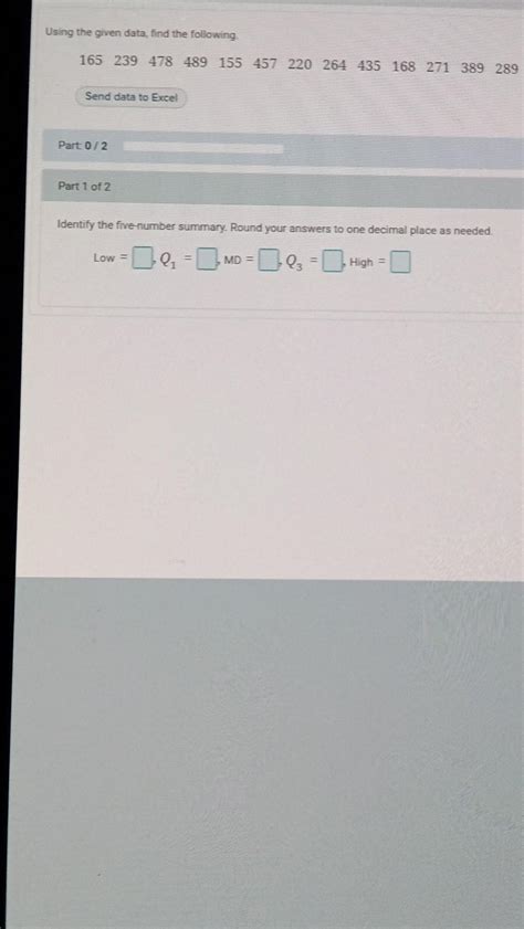 Solved Using The Given Data Find The Following