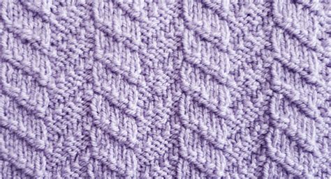 Knitting Pattern Lacy Mock Cable Stitch Pattern Knittingpattern
