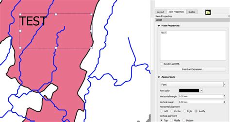 Labeling Qgis Character Spacing In Label Inserted In Print Layout