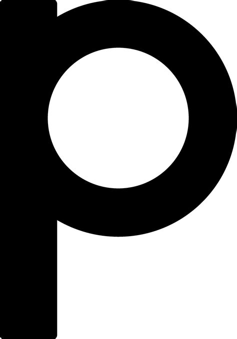 Small P Icon 47210716 Vector Art At Vecteezy