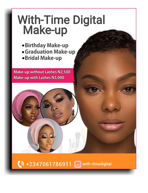 Make Up Flyers Design How To Create An Attention Grabbing Design By Saawuan Terwase Emmanuel