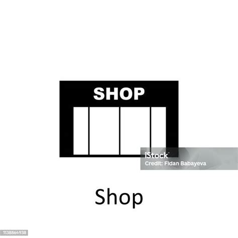 상점 아이콘입니다 기호와 기호는 웹 로고 모바일 앱 Ui Ux에 사용할 수 있습니다 가방에 대한 스톡 벡터 아트 및 기타 이미지 Istock