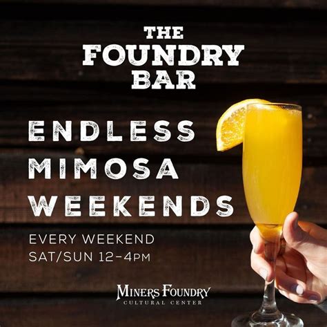 The Foundry Bar Endless Mimosa