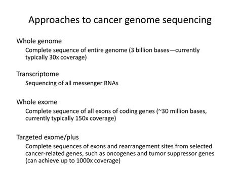 Ppt Somatic Alterations In Human Cancer Genomes Powerpoint Presentation Id 3680927