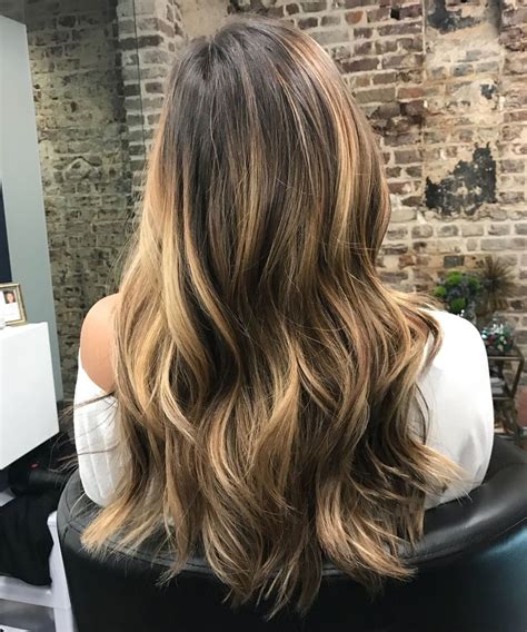 Balayage Layered Look
