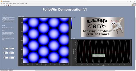 followin a class implementation of a gui information rectangle that follows the mouse cursor