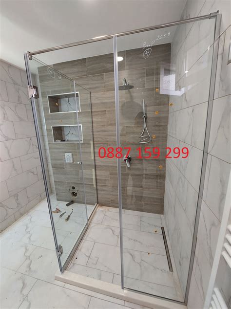 ОТ ПРОИЗВОДИТЕЛ ВЪЗПОЛЗВАЙТЕ СЕ ОТ 10 ОТСТЪПКА СЕГА Изработка и монтаж на стъклени душ