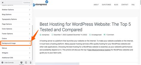 How To Add Or Change Background Image In WordPress WPCred