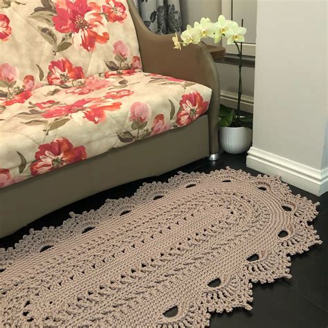 Прикроватный ковер из полиэфирного шнура 3D в интернет-магазине Ярмарка ...