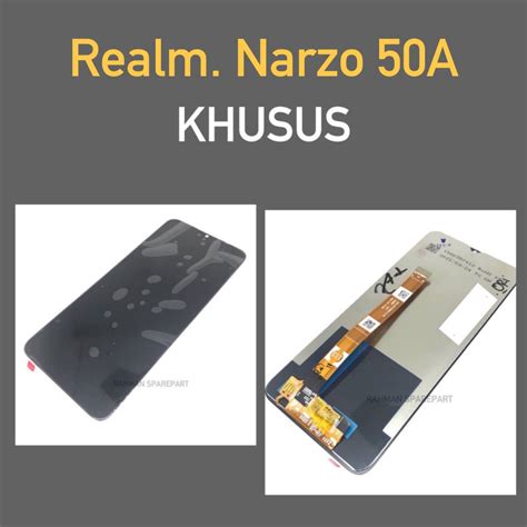 LCD TOUCHSCREEN REALME NARZO 50A KHUSUS / NARZO 50 A FULLSET | Lazada ...