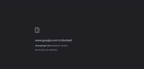 Cómo se soluciona un error ERR BLOCKED BY RESPONSE Tecno Simple