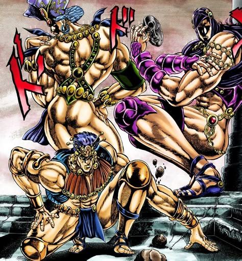 Pillar Men Jojo Pose