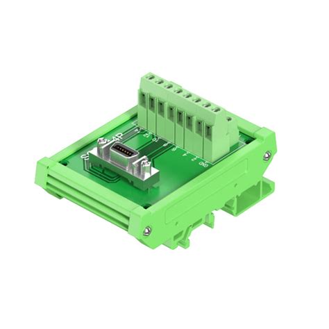 Plc Interfaces Board With Scsi Female Header Easy Installs Rail