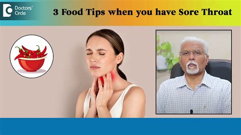 3 Food Tips When You Have Sore Throat Foods To Eat And Avoid Drharihara Murthy Doctors