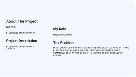 E Learning Online App UI Kit Behance