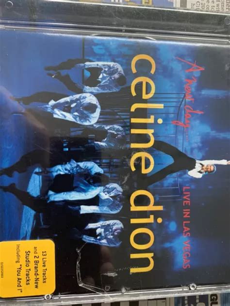 Celine Dion New Day A Live In Las Vegas Cd 2004 Very Good