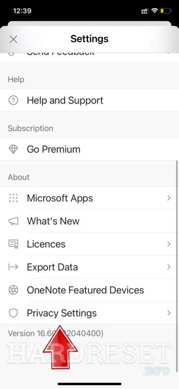 How To Manage Privacy Settings On Microsoft OneNote HardReset Info