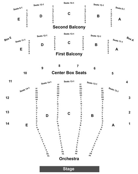 Keller Auditorium Portland Oregon Seating Chart Pe
