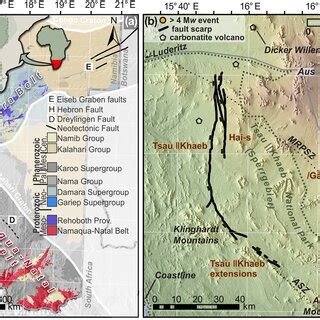 Location And Geological Setting Of Newly Identified Faults A Download Scientific Diagram