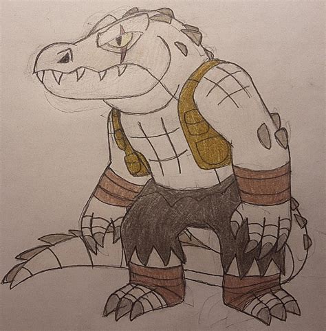 Tmnt Leatherhead By Jebens1 On Deviantart