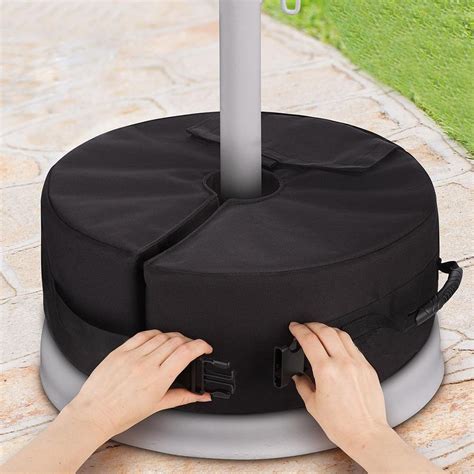 비치 가든 차양 우산 무게 샌드백 파라솔 베이스 텐트 스탠드 홀더 텐트용 Aliexpress
