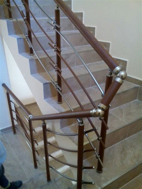 Алуминиеви парапети за стълбище